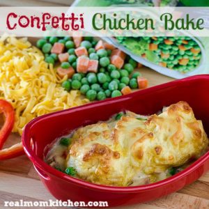 Confetti Chicken Bake - Real Mom Kitchen