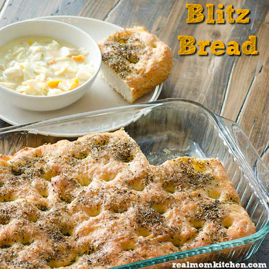 Blitz Bread - Real Mom Kitchen - Breads
