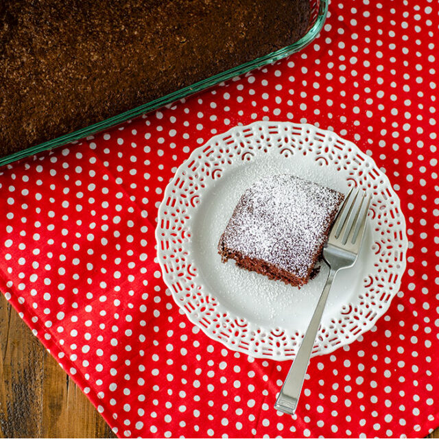 Easy Wacky Cake - Real Mom Kitchen
