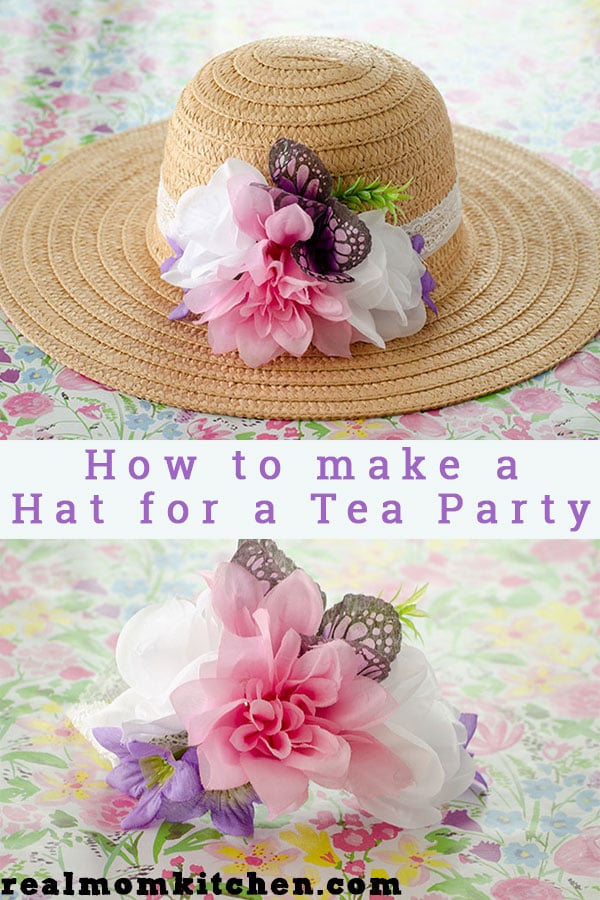 How to Make a Hat for a Tea Party - Real Mom Kitchen