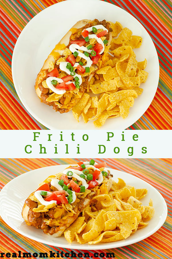 Frito Pie Chili Dogs - Real Mom Kitchen