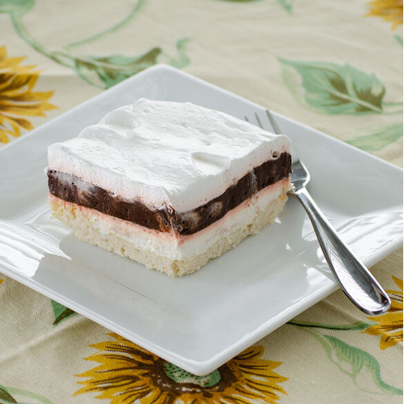 Layered Chocolate Dessert - Real Mom Kitchen