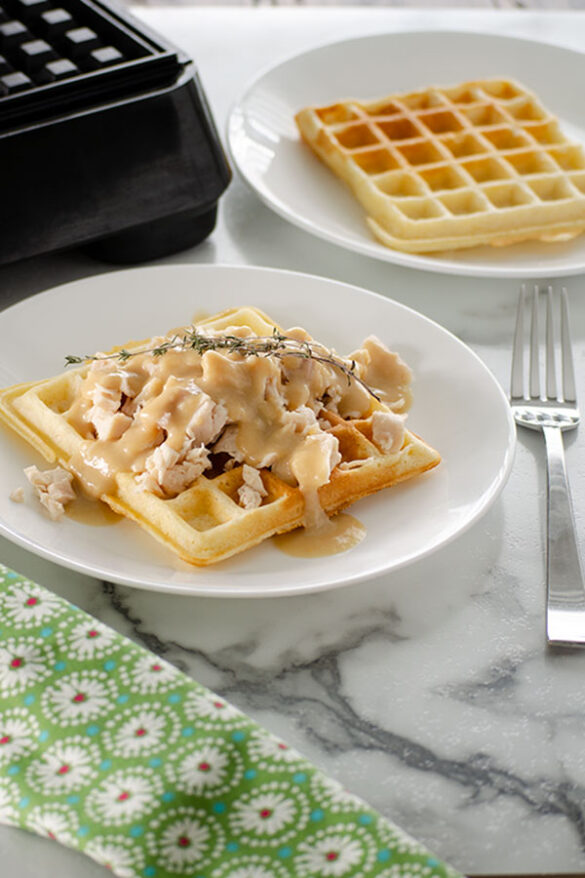 Amish Chicken and Waffles - Real Mom Kitchen