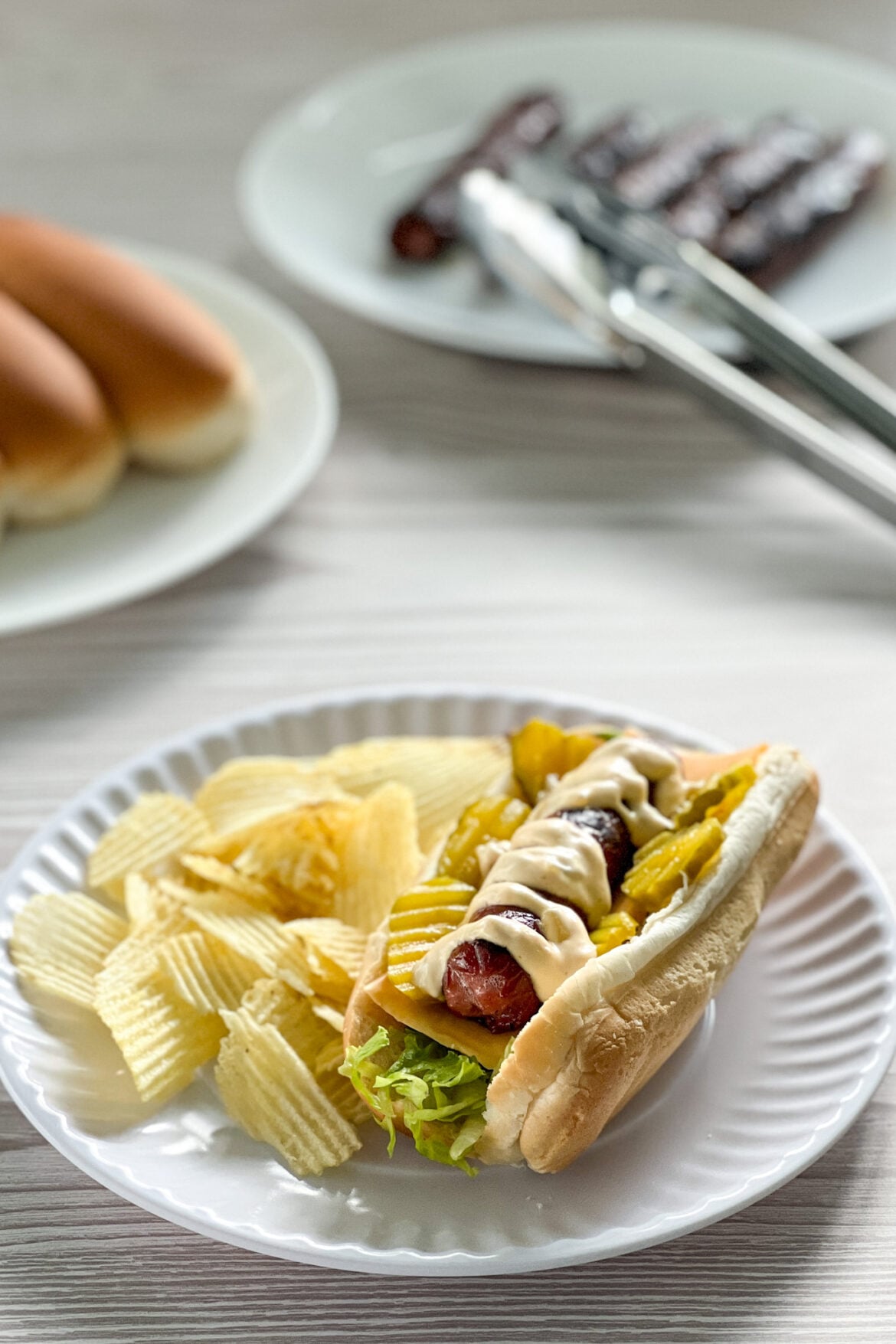 Big Mac Hot Dogs - Real Mom Kitchen