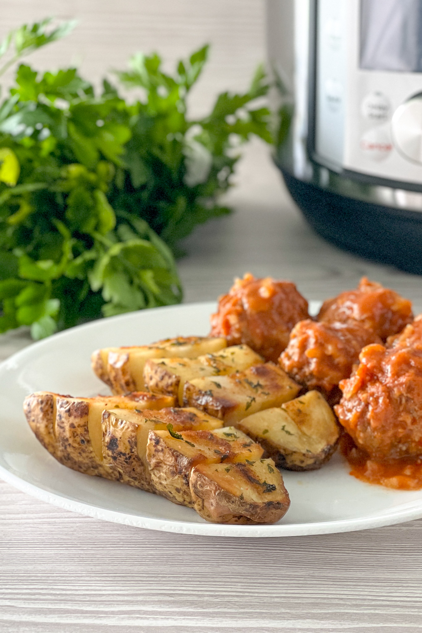 Easy Scored Potatoes - Real Mom Kitchen