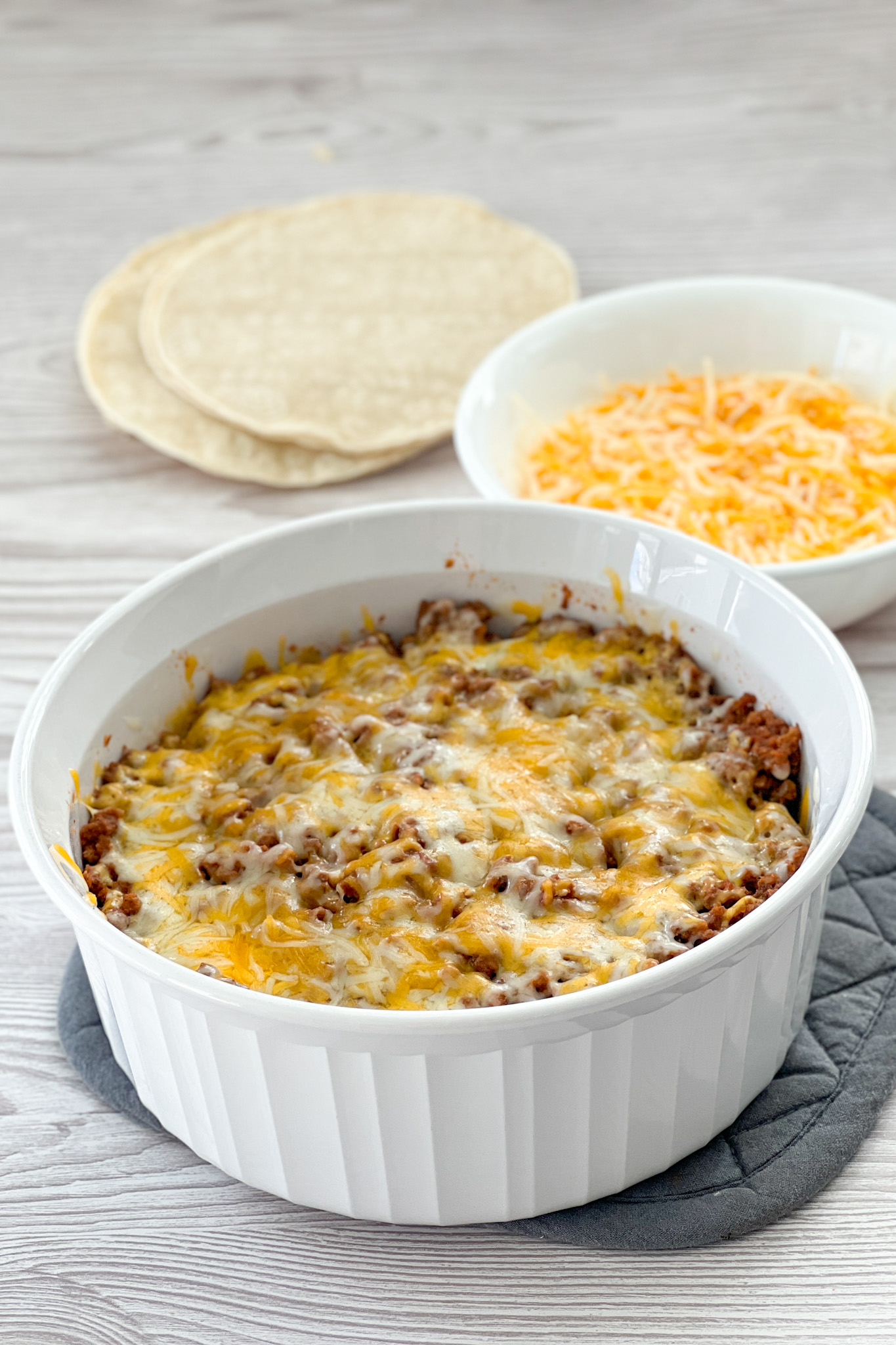 Enchilada Stack - Real Mom Kitchen