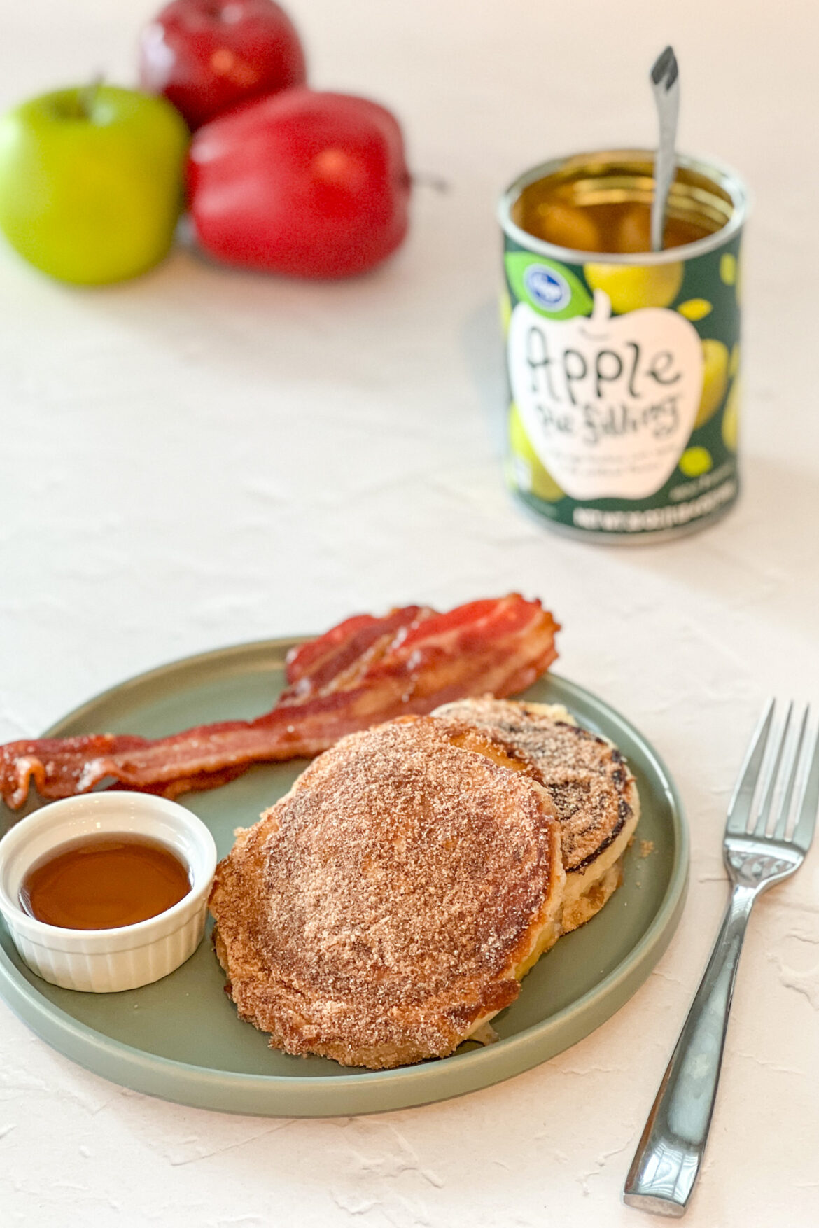 Apple Pie Pancake Pockets - Real Mom Kitchen - Breakfast