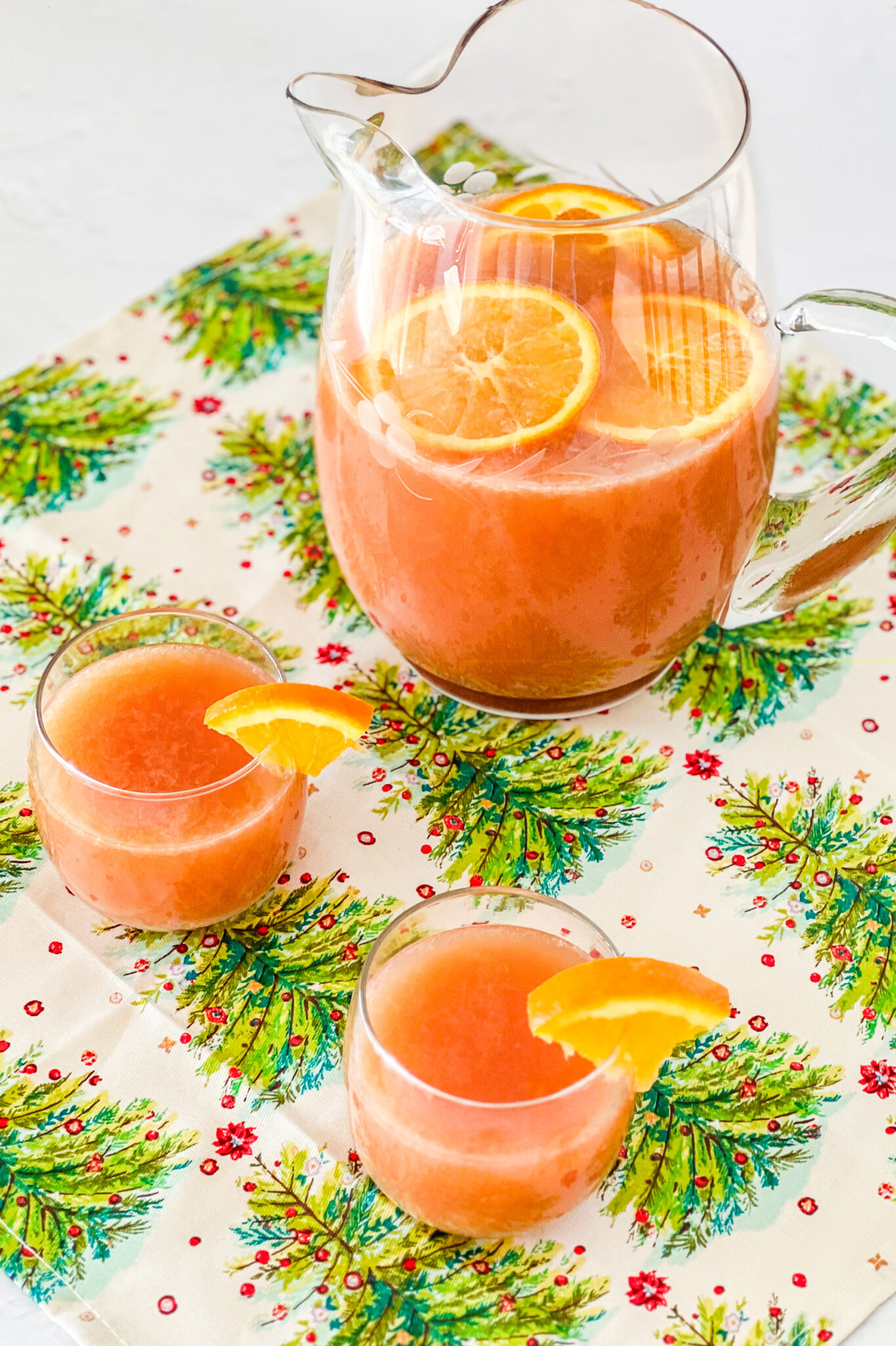 Easy Chilled Christmas Morning Punch - Real Mom Kitchen