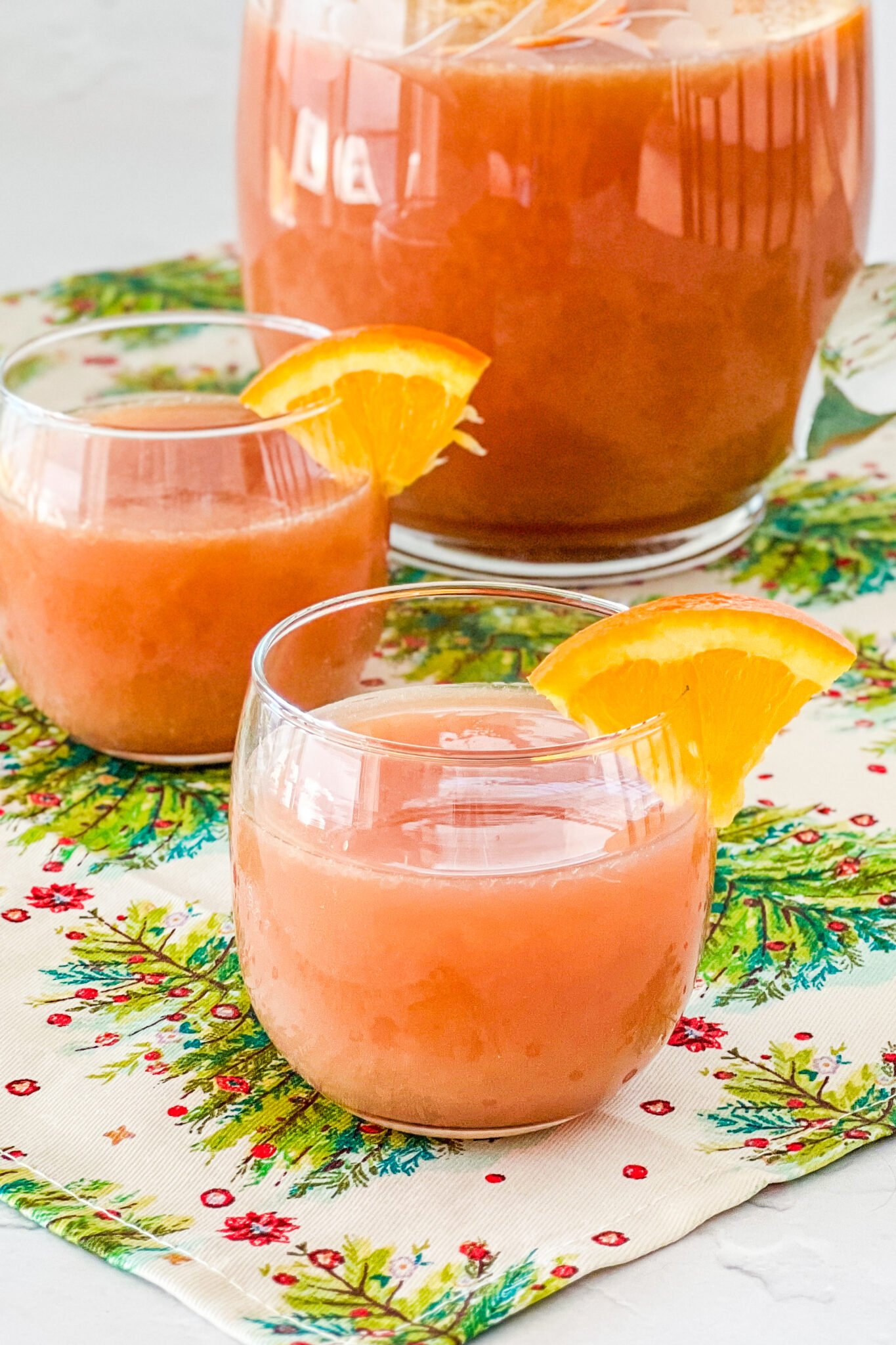 Easy Chilled Christmas Morning Punch - Real Mom Kitchen