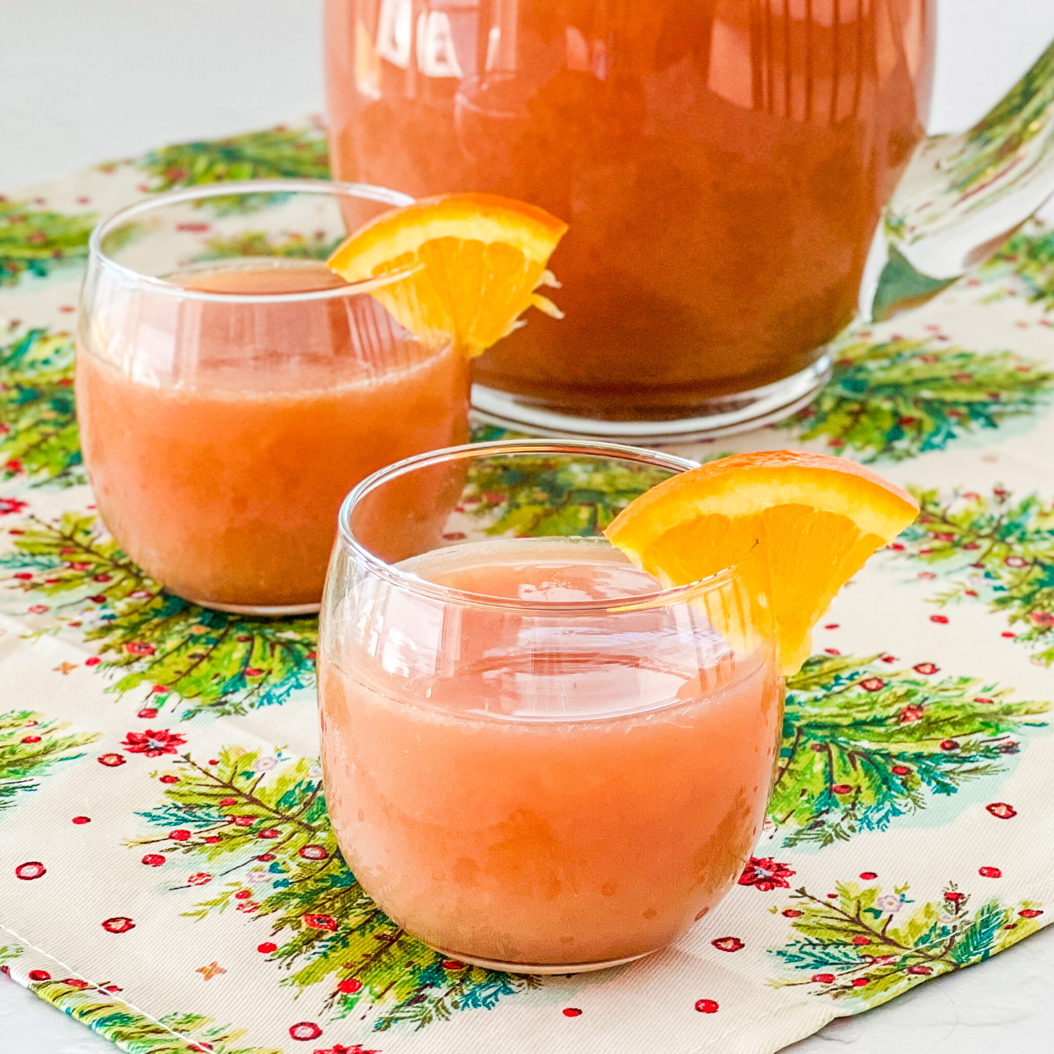 Easy Chilled Christmas Morning Punch - Real Mom Kitchen