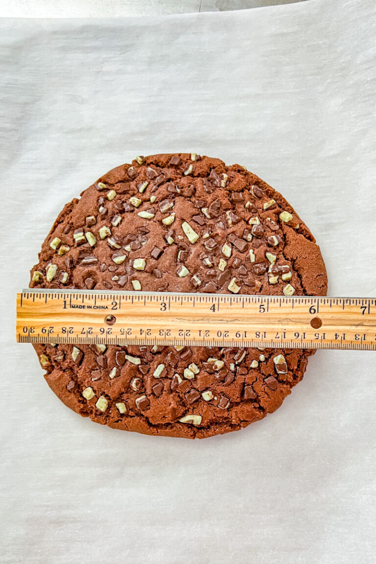 Irresistible Giant Chocolate Fudge Mint Cookie Recipe! - Real Mom ...