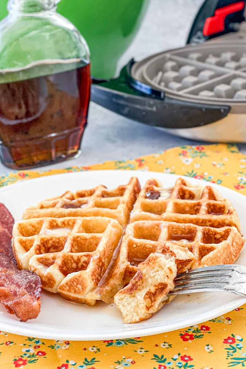 Martha's Buttermilk Waffles - Real Mom Kitchen - Breakfast