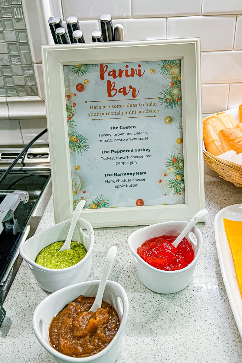 Holiday Panini Bar - Real Mom Kitchen