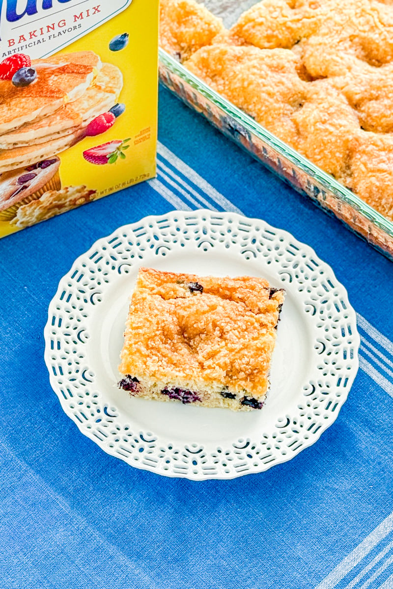 Bisquick Blueberry Coffee Cake - Real Mom Kitchen