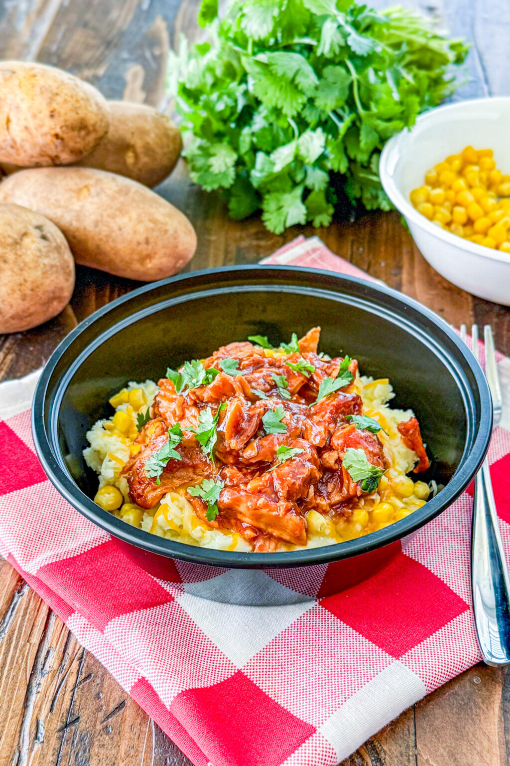 BBQ Chicken Buddy Bowls - Real Mom Kitchen