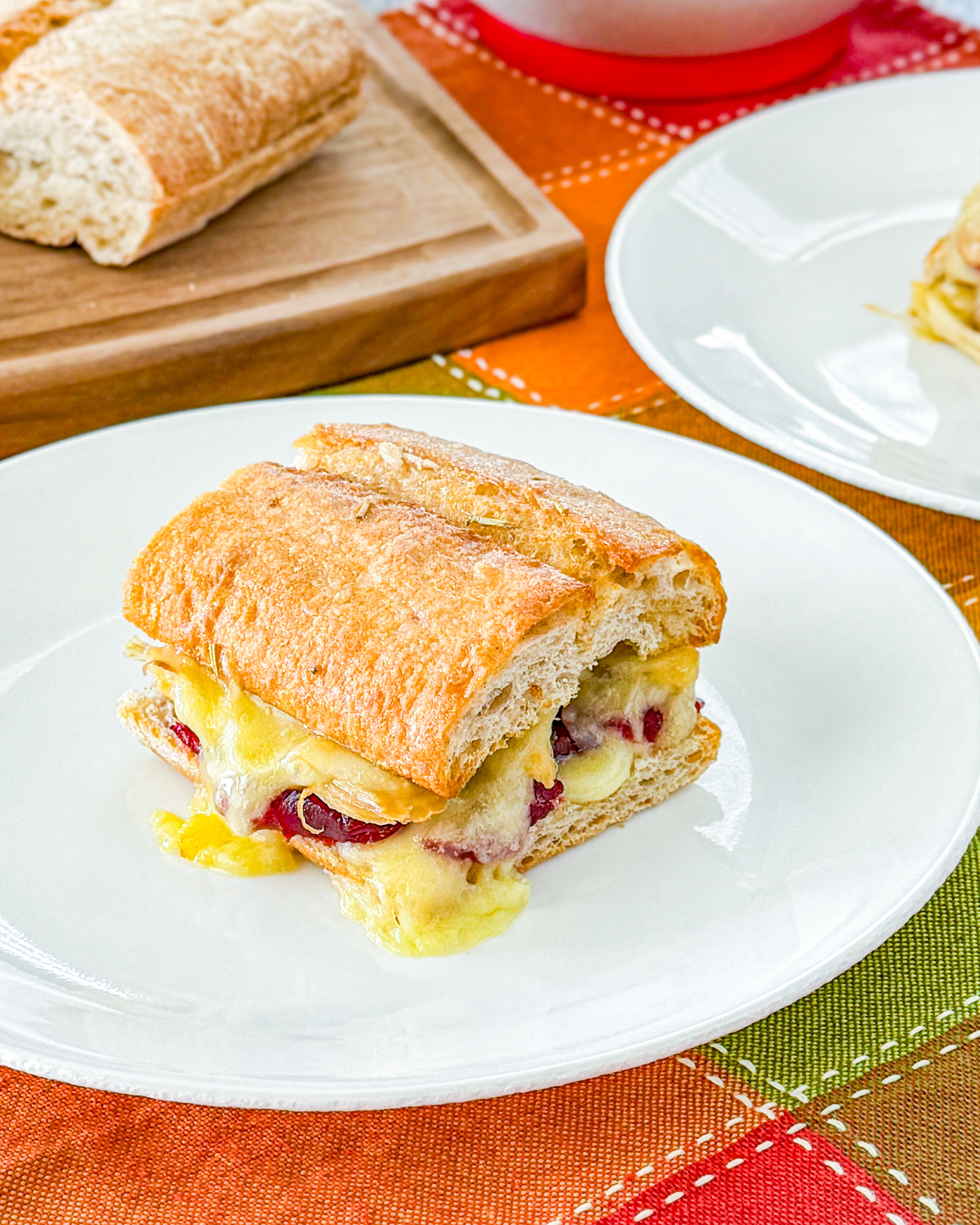 Turkey Brie and Cranberry Sandwiches - Real Mom Kitchen