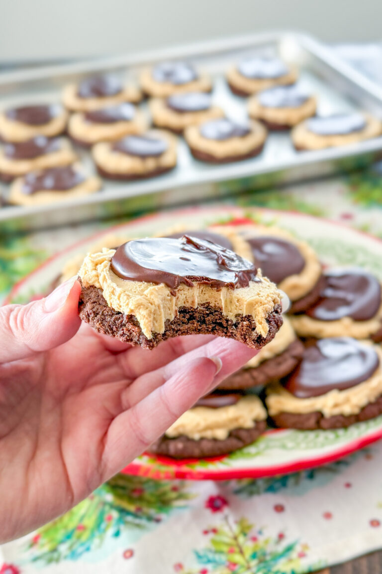 Chocolate Peanut Butter Buckeye Cookies - Real Mom Kitchen