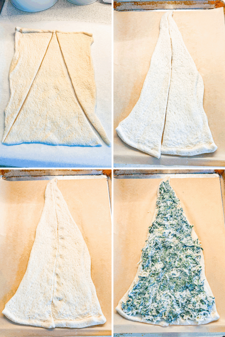 Christmas Tree Spinach Dip Breadsticks - Real Mom Kitchen