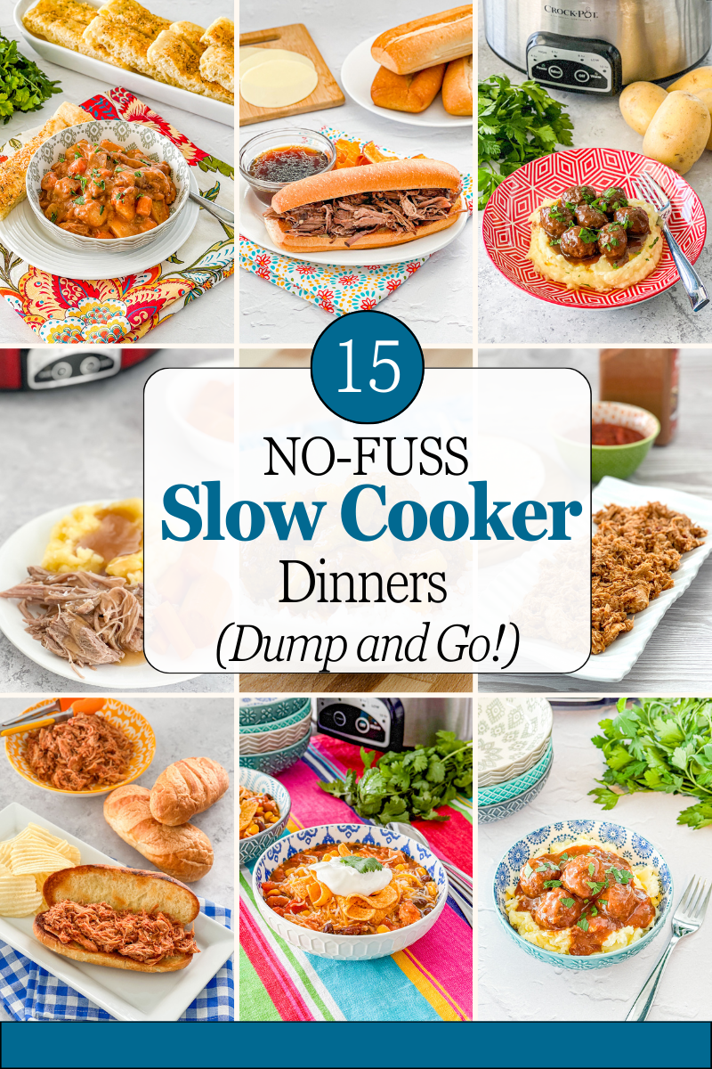 15 No-Fuss Slow Cooker Dinners (Dump and Go!) - Real Mom Kitchen